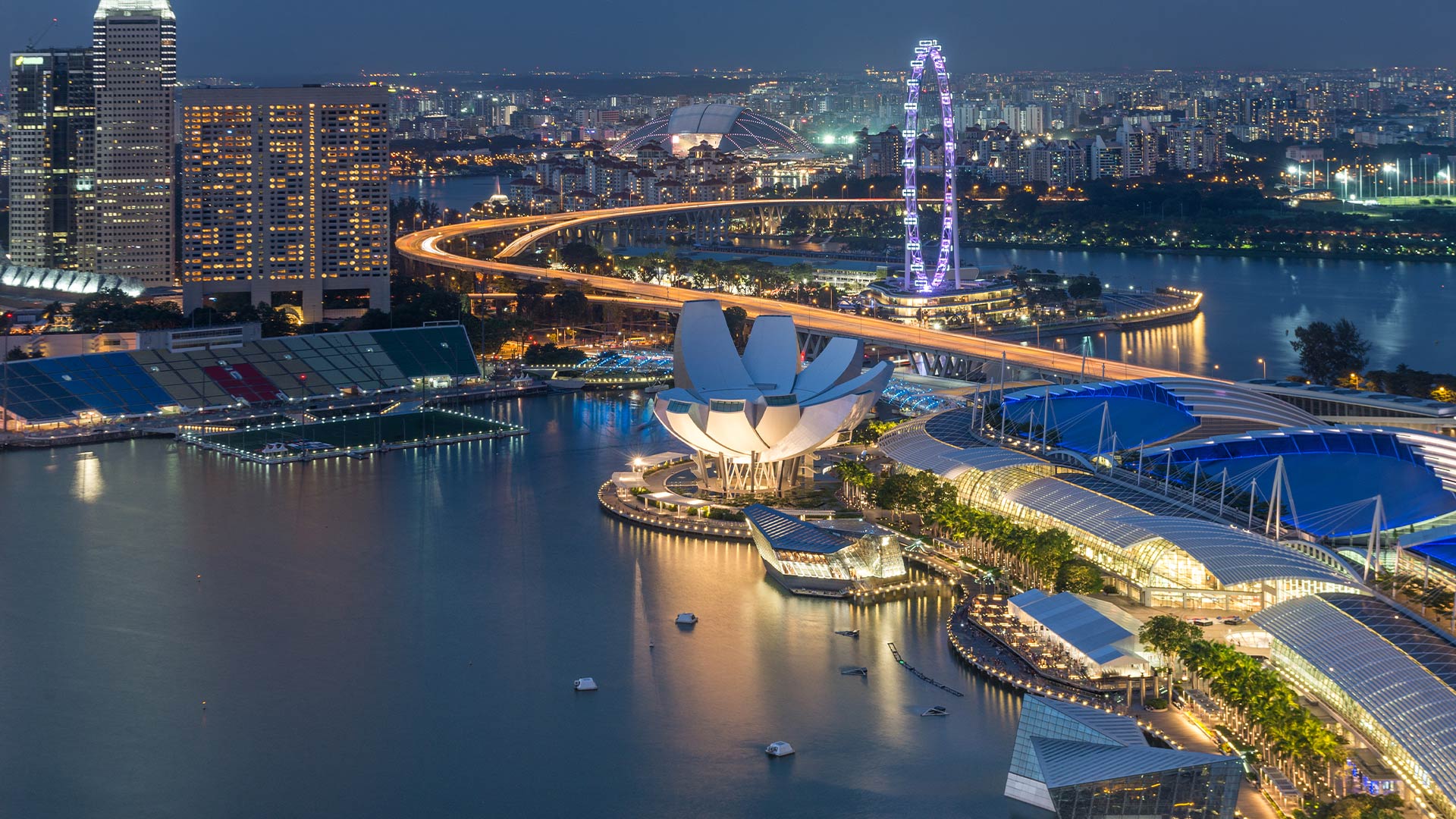 Marina Bay Sands Skypark Night
