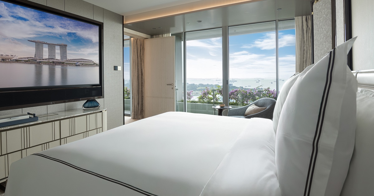 Sands Bay Suite with Bespoke Minibar | Marina Bay Sands