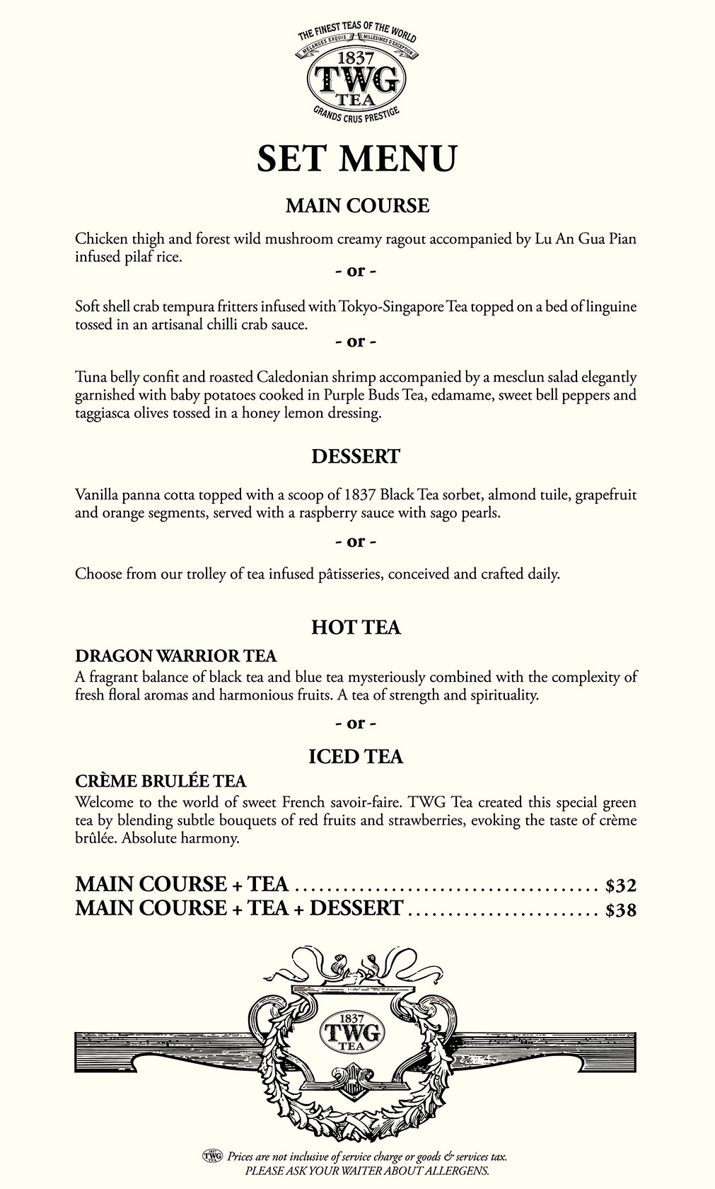 TWG Tea Salon & Boutique | Restaurant in Singapore | Marina Bay Sands