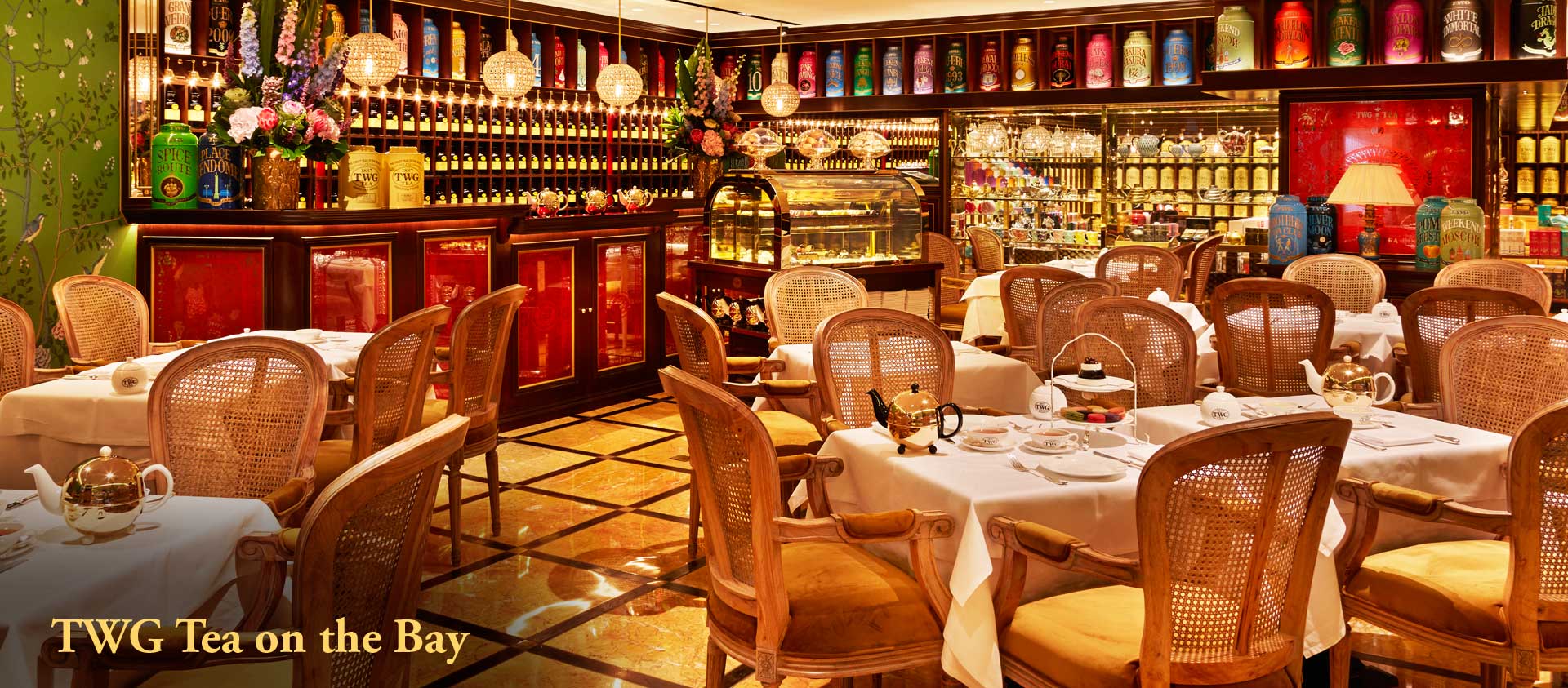 TWG Tea Salon & Boutique | Restaurant in Singapore | Marina Bay Sands
