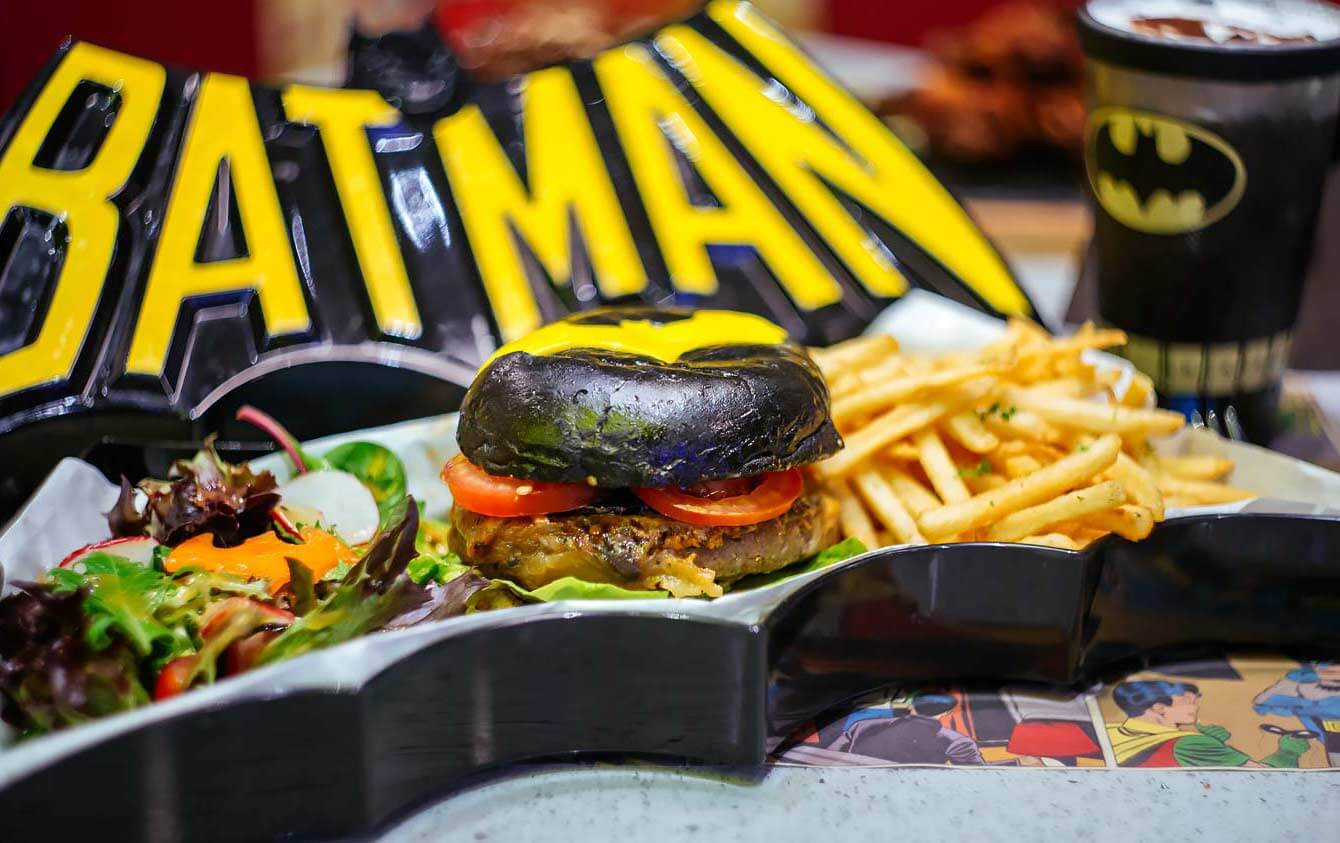 DC Comics Super Heroes Cafe | Marina Bay Sands