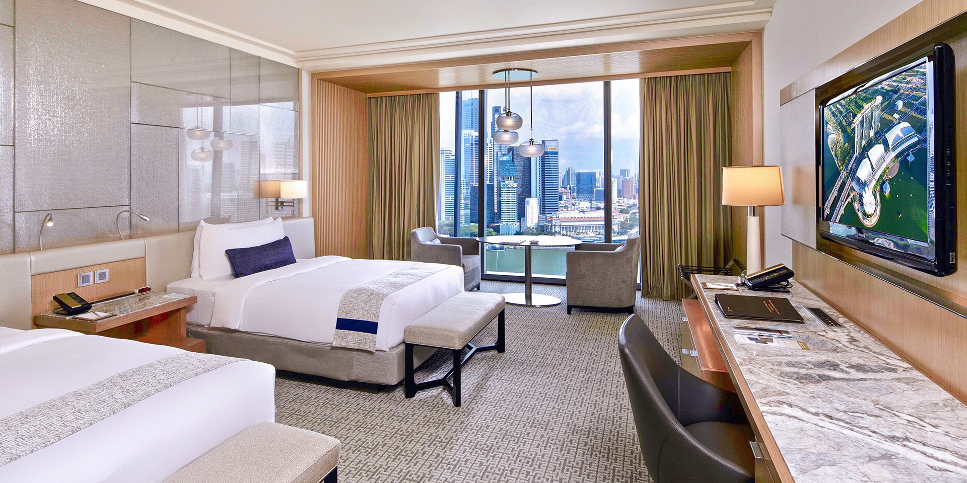 Premier Room Singapore Hotel Singapore Luxury Hotel Marina Bay Sands